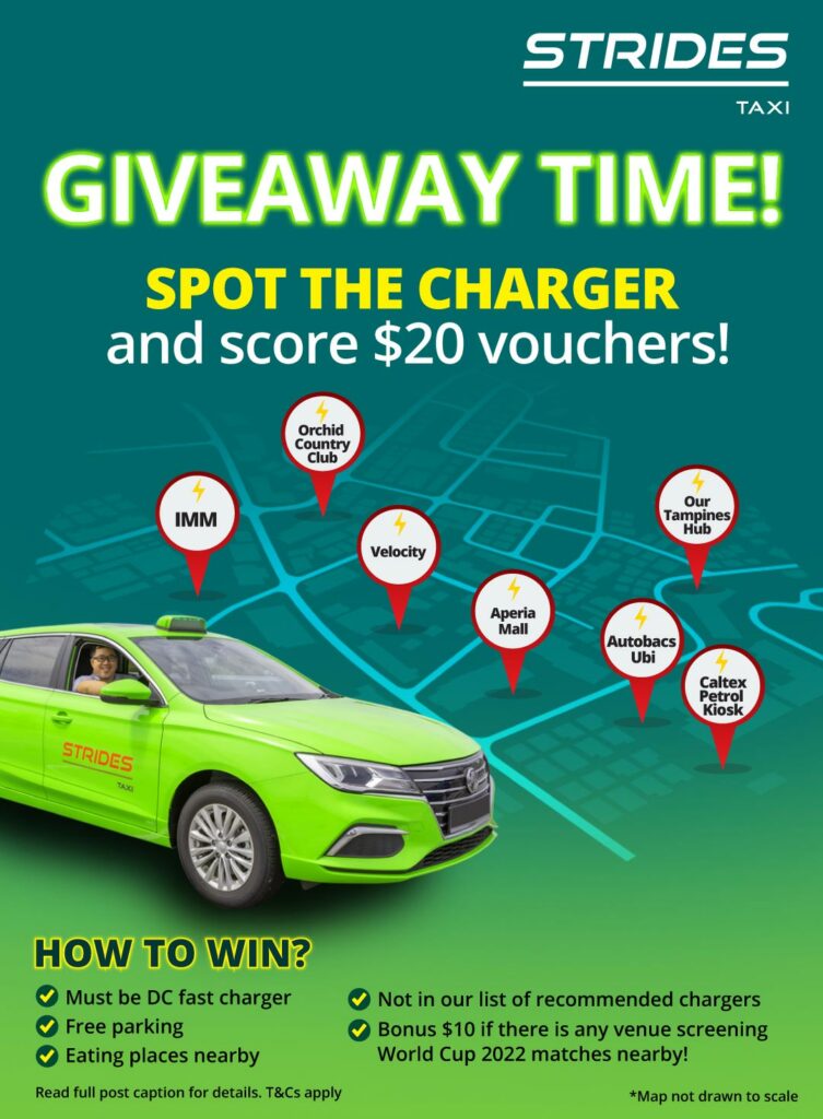 Strides Taxi Spot The Charger Contest - Strides Mobility